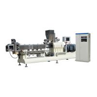China 120kg/ H 22KW Dry Pet Food Production Line Dog Treat Extruder 3mm for sale