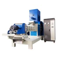 China 1.5cm Dia Floating Fish Pet Feed Production Line Extruder Machine 17*1.2*2.2m for sale