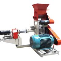 China 1.5cm Dia Floating Fish Pet Feed Production Line Extruder Machine 17*1.2*2.2m for sale