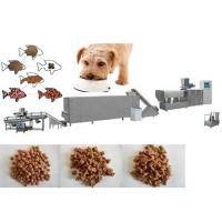China Floating Fish Feed Pellet Extruder 120 - 1200kg/H Electricity Heating for sale