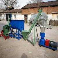 China MIKIM Cattle Poultry Pet Feed Production Line Pellet Plant 1.5t/ H 0.8t/ H for sale