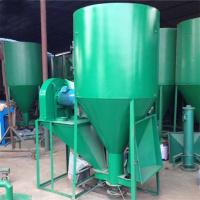 China Vertical Agricultural Hammer Mill Machine with 4pcs Blades 800 To 6000kg/ H for sale