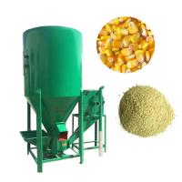 China Vertical Agricultural Hammer Mill Machine with 4pcs Blades 800 To 6000kg/ H for sale