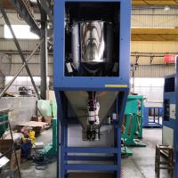 China IP67 0.8MPa High Speed Automatic Bag Filling Machine 25kg HMI Color Touch Screen for sale