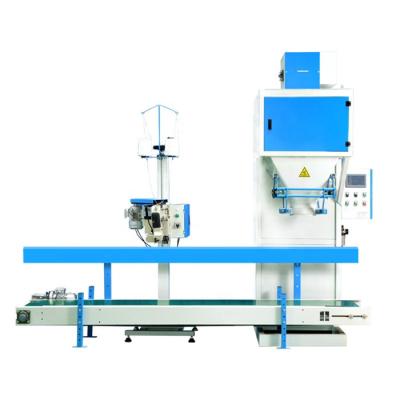 China 10kg Semi Auto Weighing Filling Pellet Packing Machine Premix Fertilizer 7 bags / Min for sale