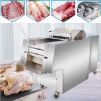 China 3.5kw Frozen Cube Meat Processing Machine 40mm For Chicken Steak Wearproof for sale