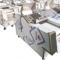 China Food Grade SUS304 Frozen Meat Processing Machine Automatic Cutter H85cm for sale