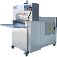 China CE 50kg/ H Meat Processing Machine Automatic Frozen Slicer Cutting CNC Panel for sale