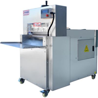 China CE 50kg/ H Meat Processing Machine Automatic Frozen Slicer Cutting CNC Panel for sale