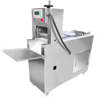China CE 50kg/ H Meat Processing Machine Automatic Frozen Slicer Cutting CNC Panel for sale
