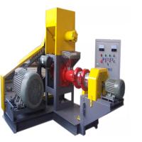 China 1.8t/ H Full Automatic  Fish Feed Pellet Machine Maker Mill 50hz 132kw for sale