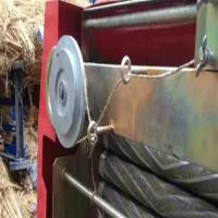 China 50pcs/ H Red Green Silage Packing Machine Yard Grass Baler 3 Layer Film for sale