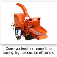 China Mobile 85Hp Diesel Engine Wood Chipper Machine Antirust 1000KG/ H for sale
