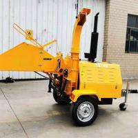 China High Speed Wood Log Chipper Machine 0.8t/ H Pto Powered Chipper Shredder 44×38cm for sale
