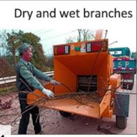 China Mikim Wood Chipper Machine Electric Gasoline Chipper Shredder 212cc for sale