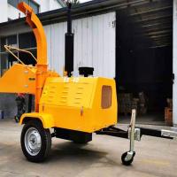 China 220cc 7.5HP Small Tree Branch Shredder Machine 4 Stroke Automatic Feeding for sale