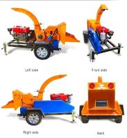 China Top Quality and Competitive Price PTO Wood Chipper Shredder with CE Certificate for sale