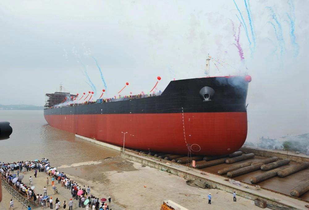 ship launching airbag
