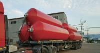 China ISO Certificated Durable Foam Filled Polyurethane Floating Fender for sale