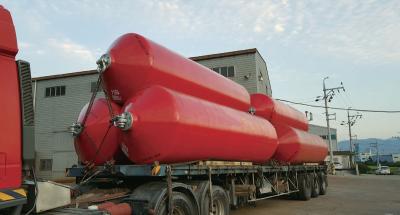 China ISO Certificated Durable Foam Filled Polyurethane Floating Fender for sale