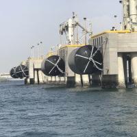 China Polyurea Coating Marine Floating EVA Fender with Durable Characteristic to Harbour and Ship Mooring for sale