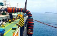 China Reinforced Marine Oil Hose with Location Collars to Fix with Extra Buoyancy for sale