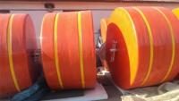 China EVA Foam Filled Buoys Cylindrical Buoy With PU Skin for sale