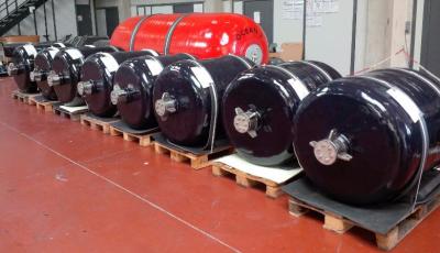 China CCS Certificate Custom Color EVA Foam Filled Fender for Boat and Dock for sale