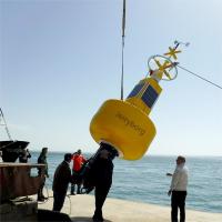 China Floating Buoy Ocean Navigation Mark Buoy Steel customized color for sale