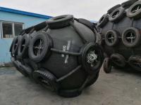 China CCS Certified Inflatable Floating Black Color Pneumatic Rubber Material Yokohama Fender for sale
