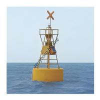 China Marine Offshore Steel Beacon Buoy For Navigation With Solar Light for sale