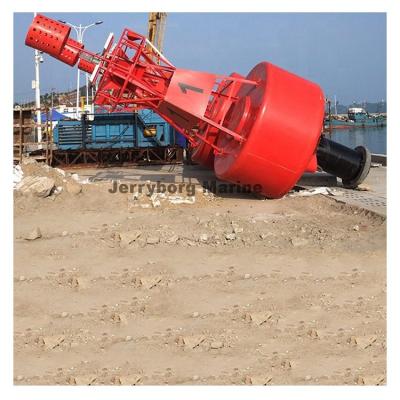 China Marine Ocean Marker Navigation Buoy with LED Lantern for sale