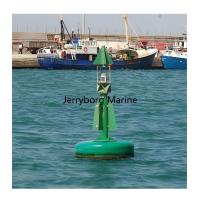 China Heavy-Duty Material LLDPE Buoy With Top Mark & Solat Light for Industrial Marine Applications for sale