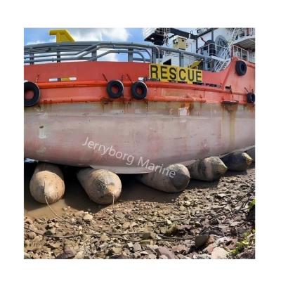China Inflatable Marine Rubber Ship Launching Airbag / Balloon for Launching and Lifting Ship for sale