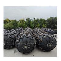 China Yokohama Type Inflatable Fender Marine Rubber Fender with Tyre Chain Net for sale