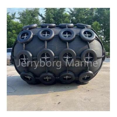 China ISO17357 Yokohama Type fender Marine Pneumatic Rubber ISO Fender made in China for sale