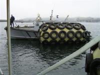 China Marine Ship Dock Protection Polyurethane Foam Filled Fender for sale