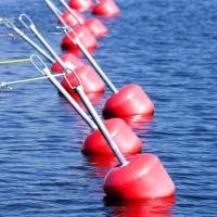 China Marine Equipment Inflatable Mooring Buoy for sale