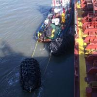 China BV 80Kpa  Float Rubber Fender  for Tugboat  Aircraft Tyre Natant Rubber Dashpot for sale