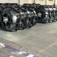 China Polyurethane EVA Foam Filled Fender With Chain Tyre Net for sale