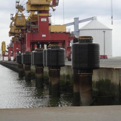 China Marine Floating Donut Rotation Foam Filled Fender for sale