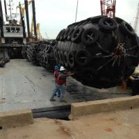 China EU ABS Yokohama Rubber Fender  for Tugboat High Performance Docking Fender for sale