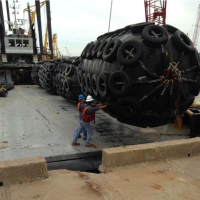 China EU ABS Yokohama Rubber Fender  for Tugboat High Performance Docking Fender for sale