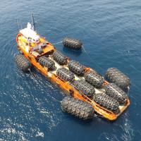China Floating Rubber Pneumatic Fender Manufacturer for sale