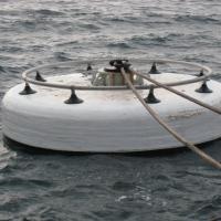 China Heavy Duty Marine Cylindrical Buoy for Dragnet Vessel Mooring Buoy for sale