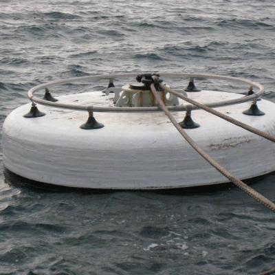 China Heavy Duty Marine Cylindrical Buoy for Dragnet Vessel Mooring Buoy for sale