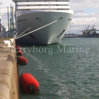 China Polyurethane Marine Solid Foam Boat Fenders For Ship Protection for sale