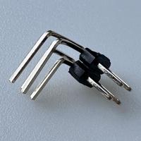 China 2.54mm Pitch 2x2 Pin Dual Row Single Body Custom Special-shaped Pin Header for sale