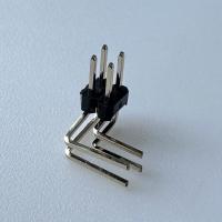 China 2.54mm Pitch 2x2 Pin Dual Row Single Body Custom Special-shaped Pin Header for sale