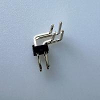 China 2.54mm Pitch 2x2 Pin Dual Row Single Body Custom Special-shaped Pin Header for sale